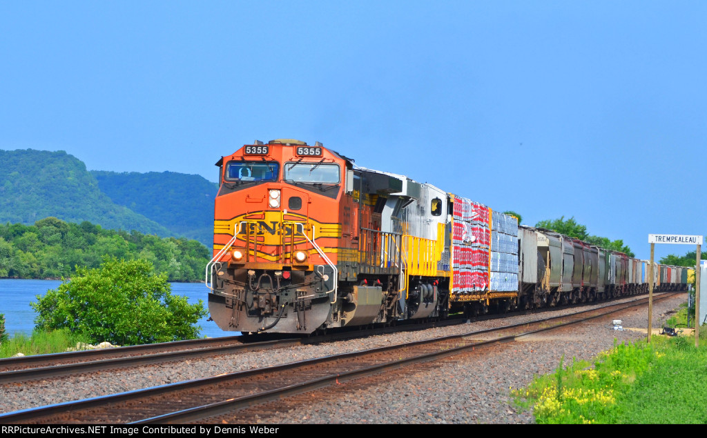 BNSF-5355, BNSF's St.Croix Sub.